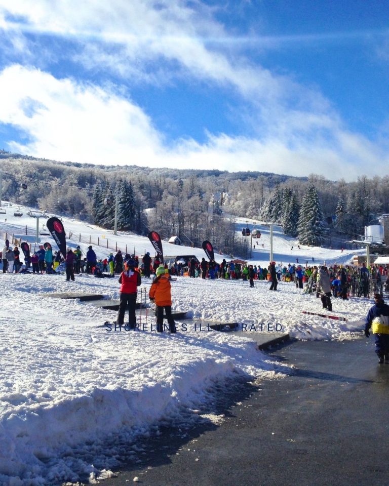 9 Places to Ski and Snowboard in Vermont - Shorelines Illustrated